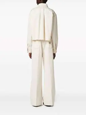 Miu Miu Logo-embroidered Denim Jacket