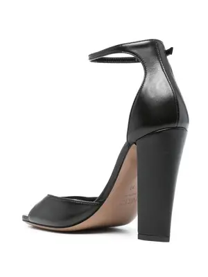 Paris Texas Grace 110mm Sandals - Black