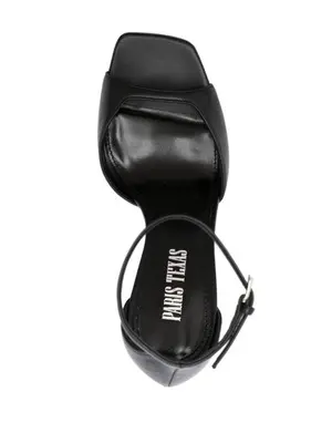 Paris Texas Grace 110mm Sandals - Black
