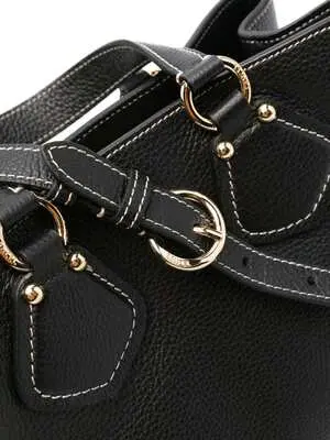 LANCEL Neo Izy Leather Tote Bag - Black