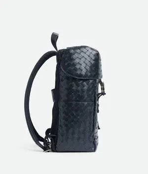 Bottega Veneta Intrecciato Flap Backpack