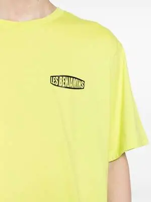 LES BENJAMINS Logo-print Cotton T-shirt