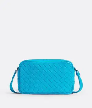 Bottega Veneta Bottega  Veneta Small Intrecciato Camera Bag Pool