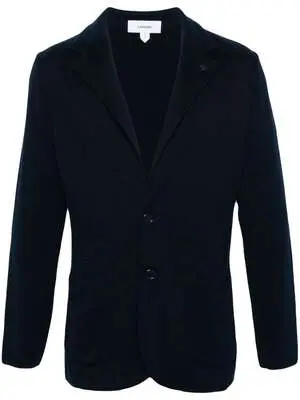 LARDINI Single-breasted Cotton Blazer