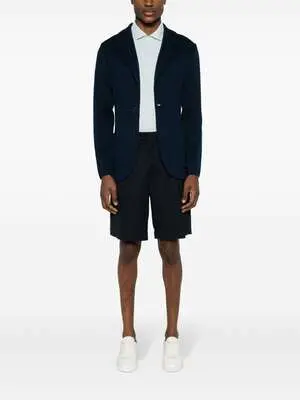 LARDINI Single-breasted Cotton Blazer