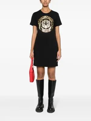 Just Cavalli Tiger Head-print T-shirt Dress
