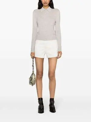 Zadig&Voltaire High-rise Denim Shorts