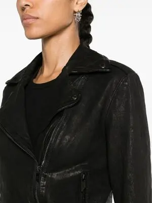 SALVATORE SANTORO Leather Biker Jacket