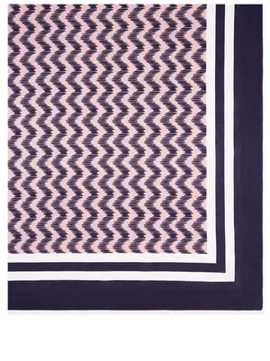 AQUAZZURA CASA Small Jaipur Linen Tablecloth - Pink