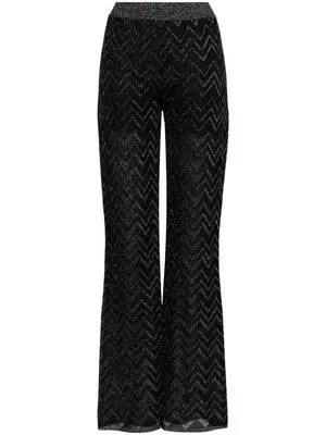 Missoni Zigzag Wide-leg Trousers