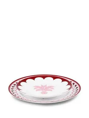 AQUAZZURA CASA Jaipur Dinner Plates - Red