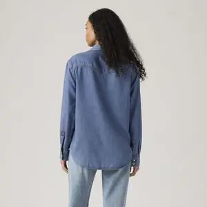 LEVI'S Teodora Western Chambray Shirt - Going Steady