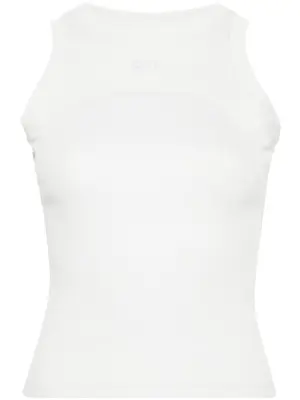Off-White Logo-embroidered Top