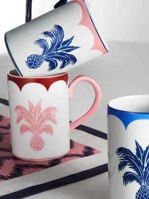 AQUAZZURA CASA Jaipur Porcelain Mug