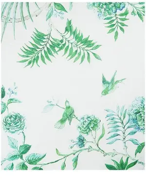 AQUAZZURA CASA Small Secret Garden Tablecloth - White