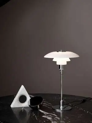 Louis Poulsen Ph 2/1 Brass Table Lamp