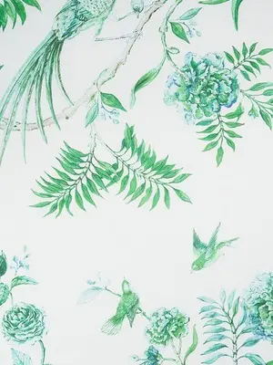 AQUAZZURA CASA Large Secret Garden Tablecloth - Green