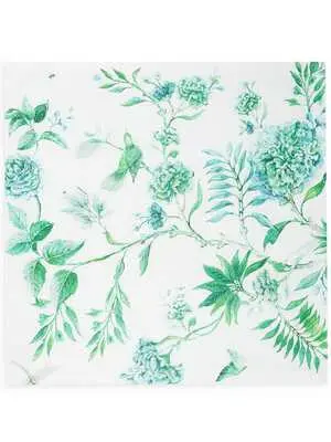 AQUAZZURA CASA Secret Garden Linen Napkins - White