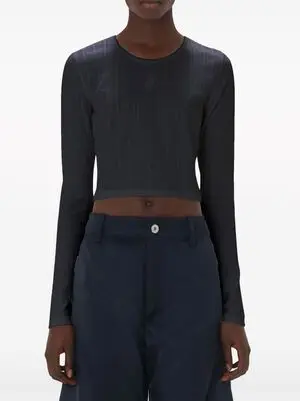 JW Anderson Anchor-embroidered Top