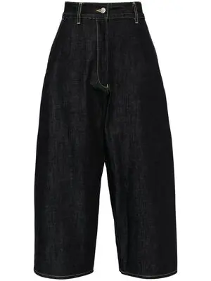 Studio Nicholson Contrast Stitching Bottoms For Women