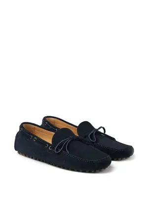 Brunello Cucinelli Lace-detailed Suede Loafers