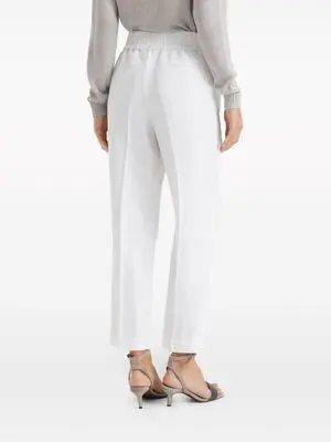 Brunello Cucinelli Cropped Tapered Trousers