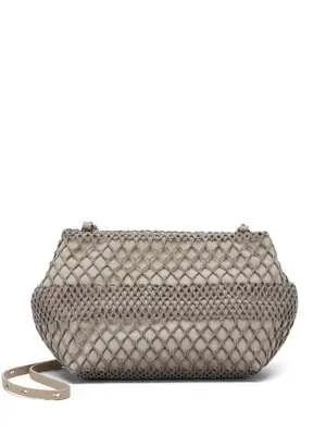 Brunello Cucinelli Monili Chain Mesh Shoulder Bag