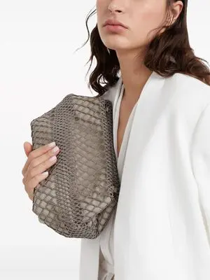 Brunello Cucinelli Monili Chain Mesh Shoulder Bag