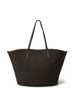 Brunello Cucinelli Woven Tote Bag