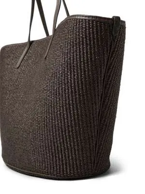 Brunello Cucinelli Woven Tote Bag