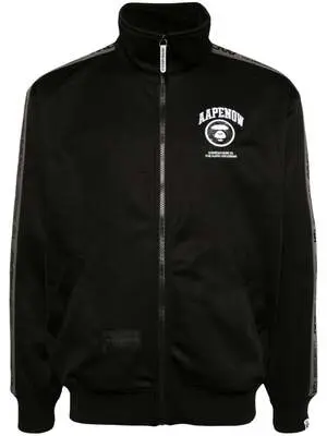 AAPE BY *A BATHING APE Logo-embroidered Zip-up Jacket