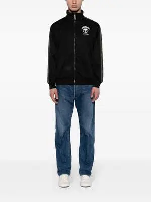 AAPE BY *A BATHING APE Logo-embroidered Zip-up Jacket