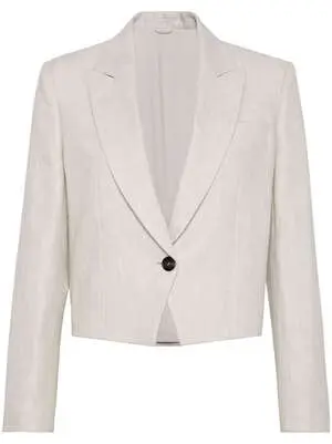 Brunello Cucinelli Long Sleeve Blazers For Women