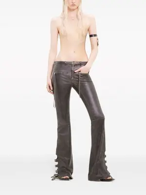 COURREGES Aura Tulle Bodysuit - Neutrals