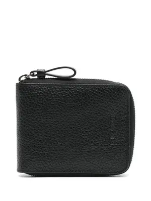 DOUCAL'S Logo-debossed Leather Wallet