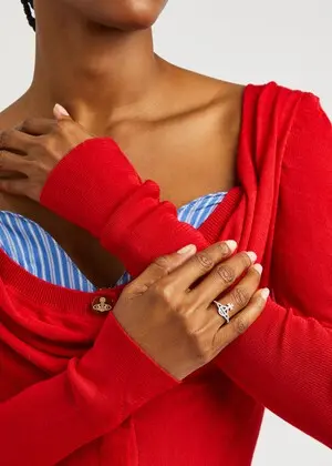 VIVIENNE WESTWOOD Calliope -plated Orb Ring