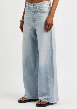 Rag & Bone Miramar Sofie Chambray Trousers