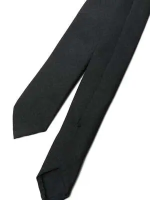Valentino Garavani Wool-silk Tie - Black