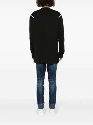 Dsquared2 Varsity Logo-print T-shirt - Black