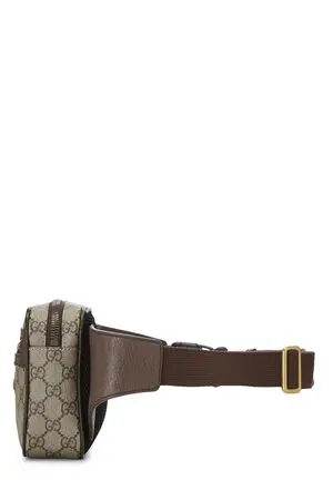 Gucci Original Gg Supreme Ophidia Belt Bag - Brown