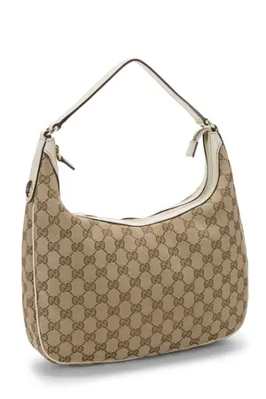 Gucci Original Gg Canvas Charmy Hobo
