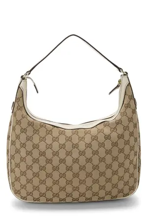 Gucci Original Gg Canvas Charmy Hobo