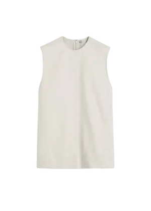 TOTEME Sleeveless Twisted-seam Top