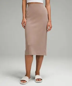 Lululemon Softstreme High-rise Midi Skirt
