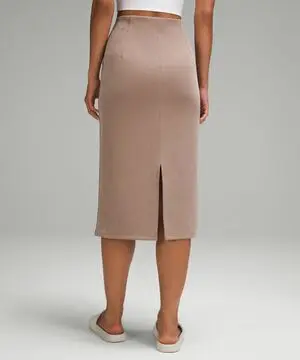 Lululemon Softstreme High-rise Midi Skirt