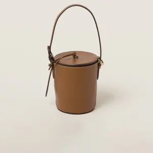 Miu Miu Leather Bucket Bag