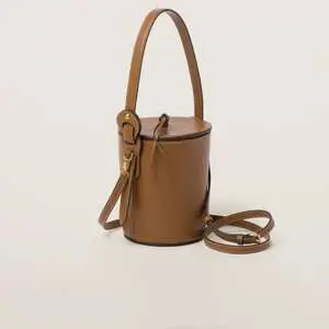 Miu Miu Leather Bucket Bag