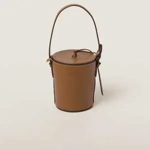 Miu Miu Leather Bucket Bag