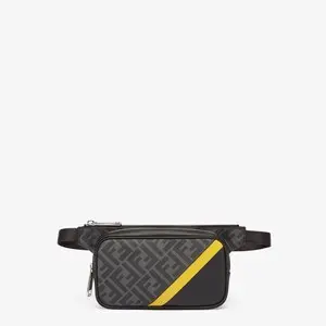 Fendi Diagonal Belt Bag Black