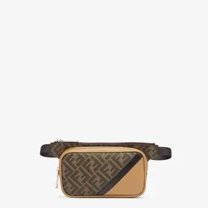 Fendi Diagonal Belt Bag Brown